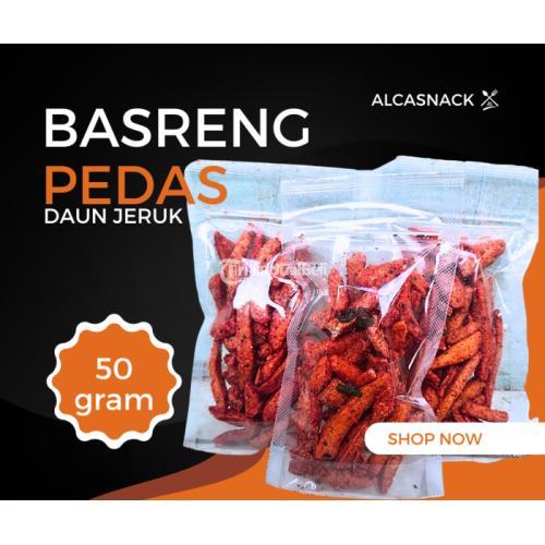 Cemilan Basreng Rasa Pedas Daun Jeruk - Tribun JualBeli