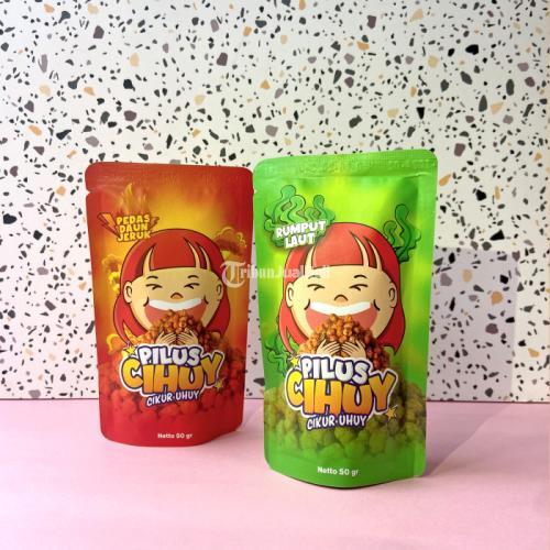 Pilus CIKUR UHUY Cemilan Keluarga Indonesia Varian Rasa isi 50gr ...