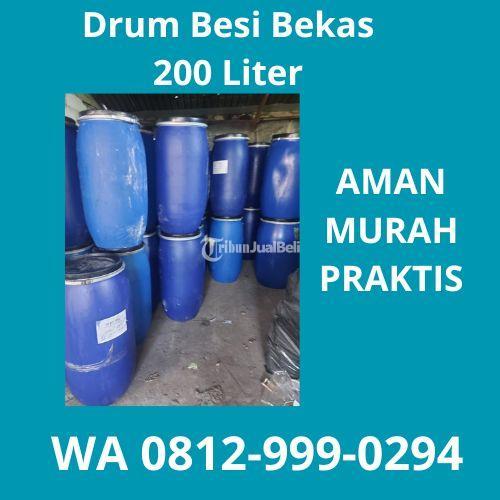 Harga Drum Besi Bekas 200 Liter Cariu WA 08129990294 MURAH - Tribun ...