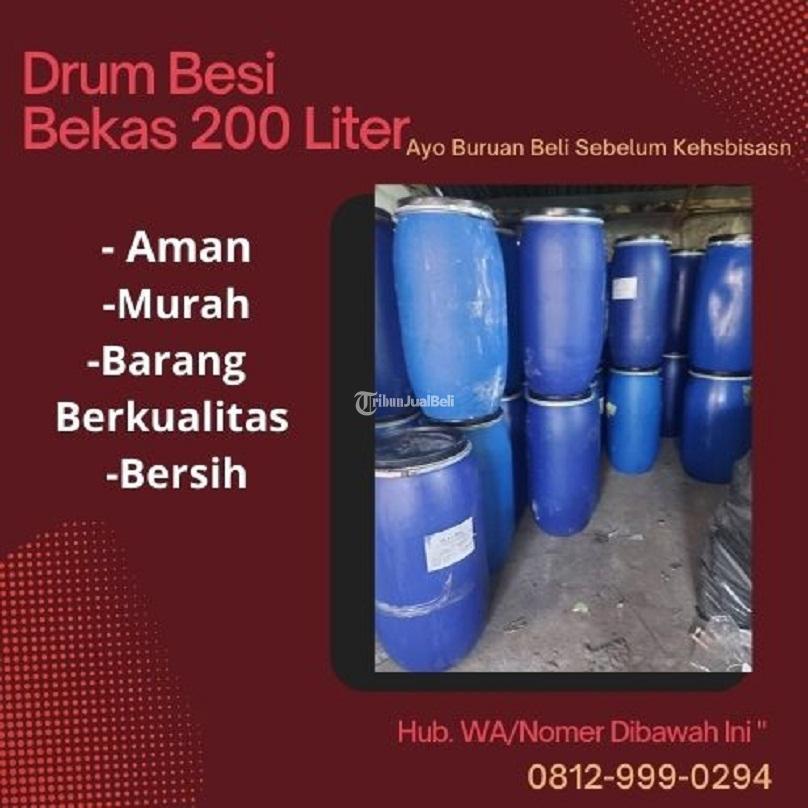 Harga Drum Besi Bekas 200 Liter Cariu WA 08129990294 MURAH - Tribun ...