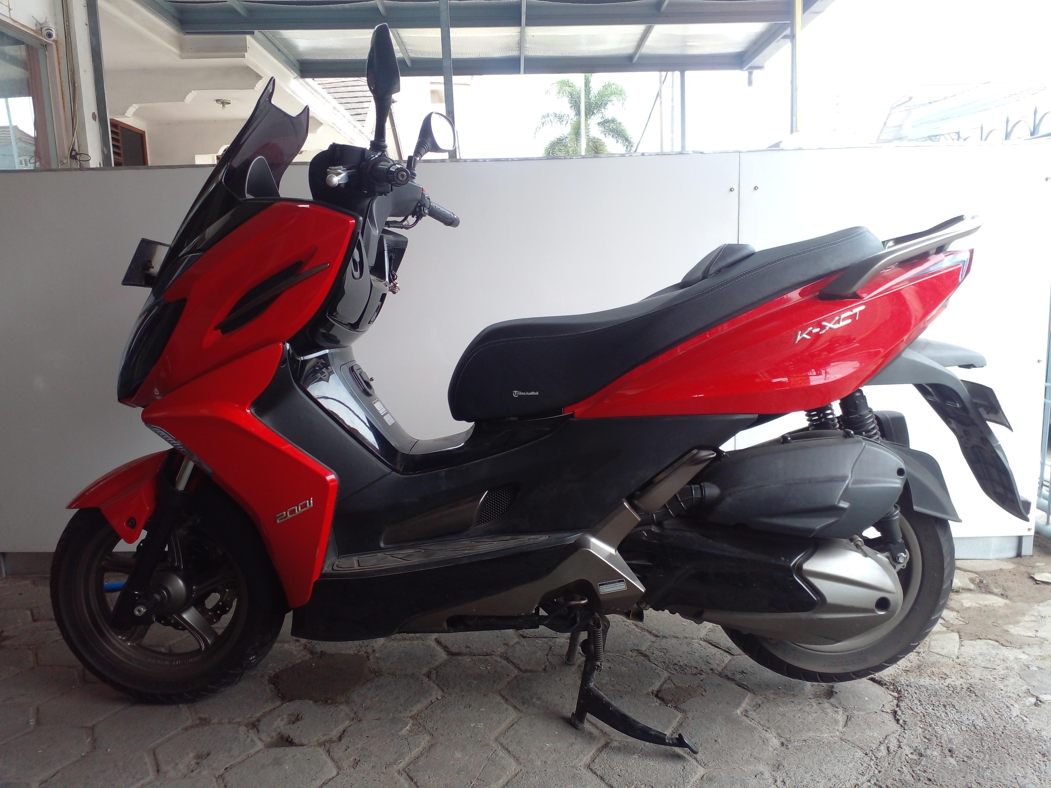 Motor Kymco KXCT 200i Merah Tahun 2021 Siap Pakai di Bandung Kota ...