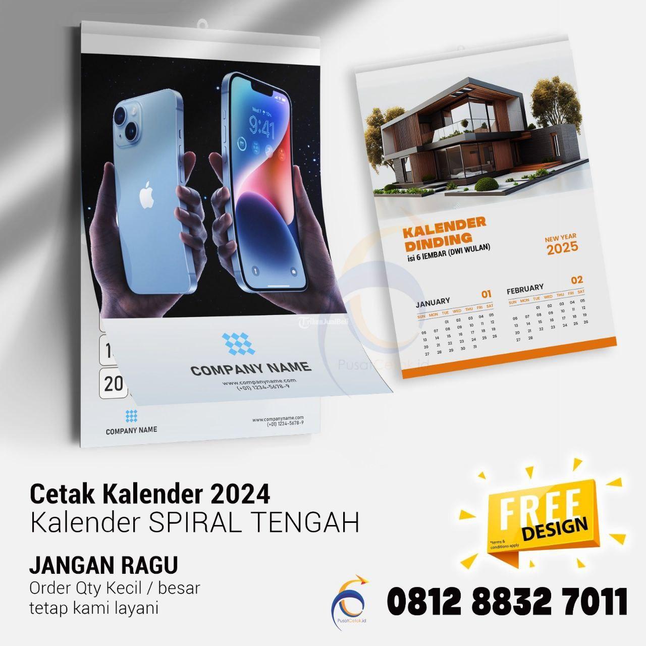 Cetak Kalender Dinding Murah Custom Untuk Partai dan Pilkada 2024 di ...