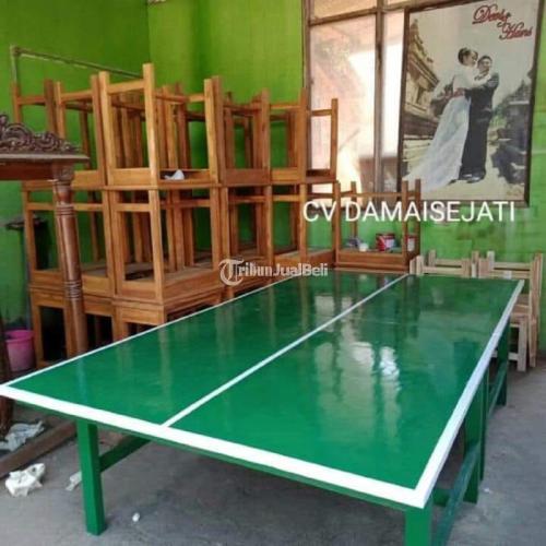 Meja Pingpong Terbaik Meja Tenis Dari Kayu Jati Atau Kayu Mahoni ...