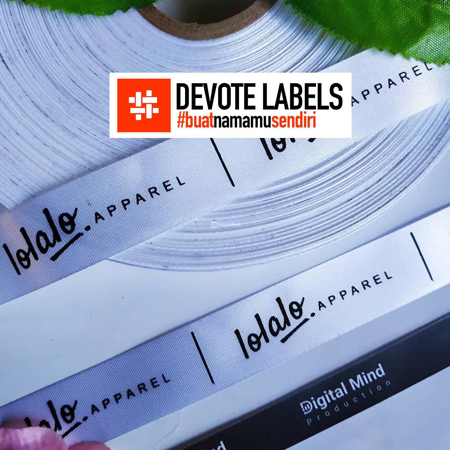 Label Pakaian Satin Custom Wovendamask di Kuningan - Tribun JualBeli