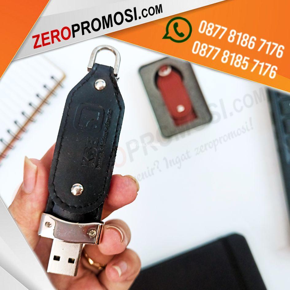 Souvenir Flashdisk Kulit Leather FDLT23 Custom Logo di Tangerang ...