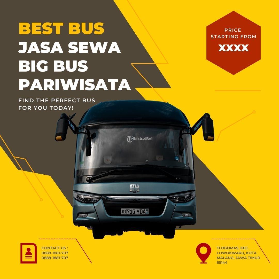 Sewa Big Bus Kapasitas 60 Orang Terbaik dan Profesional di Malang ...