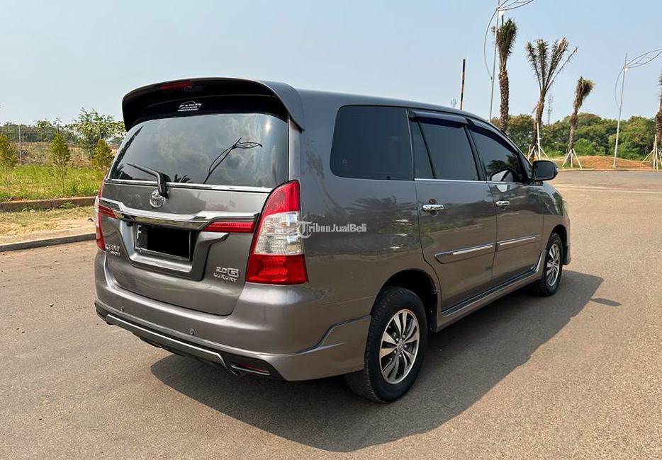 Mobil Toyota Kijang Innova G Luxury 20 MT 2015 DP 13 Juta Siap Pakai di ...