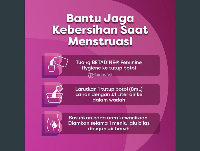 Betadine Feminine Hygiene Pembersih Kewanitaan 60ml di Jakarta Utara - Tribun JualBeli