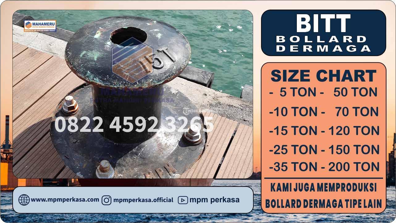 Bollard Type Bitt Kapasitas 35 Ton Berkualitas di Padang - Tribun JualBeli