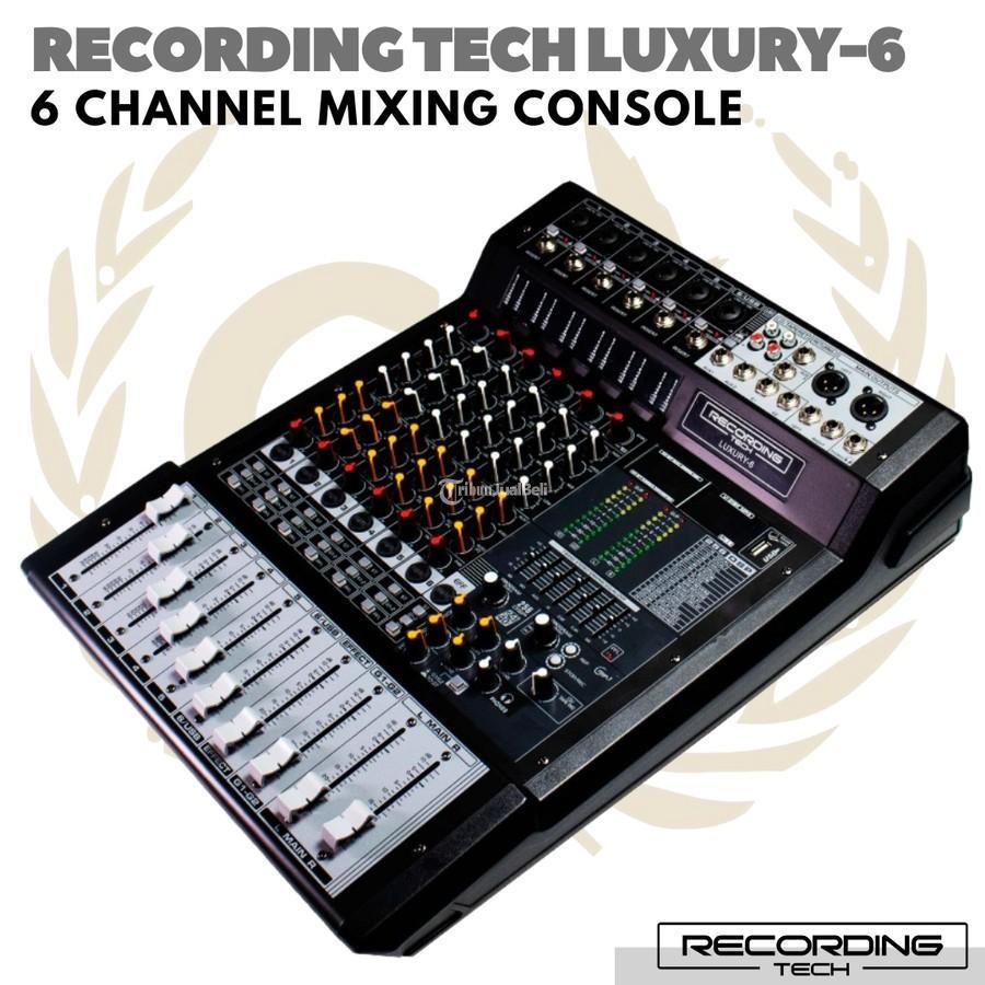 Recording Tech Luxury 6 Mixing Console Audio Mixer 6 Channel Luxury 6 ...