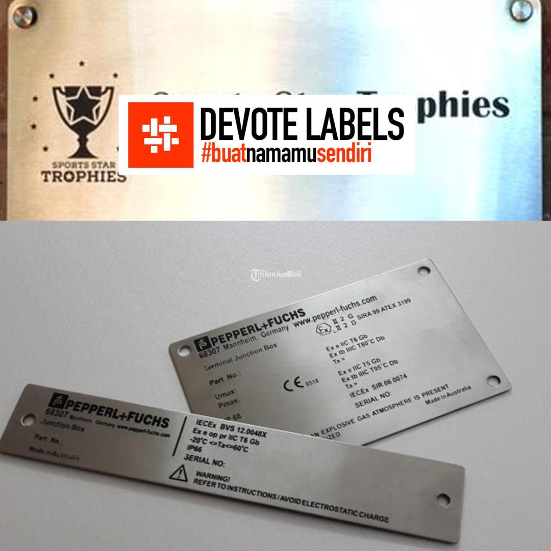 Label Baju Bahan Plat Devote Labels di Bandung Barat - Tribun JualBeli