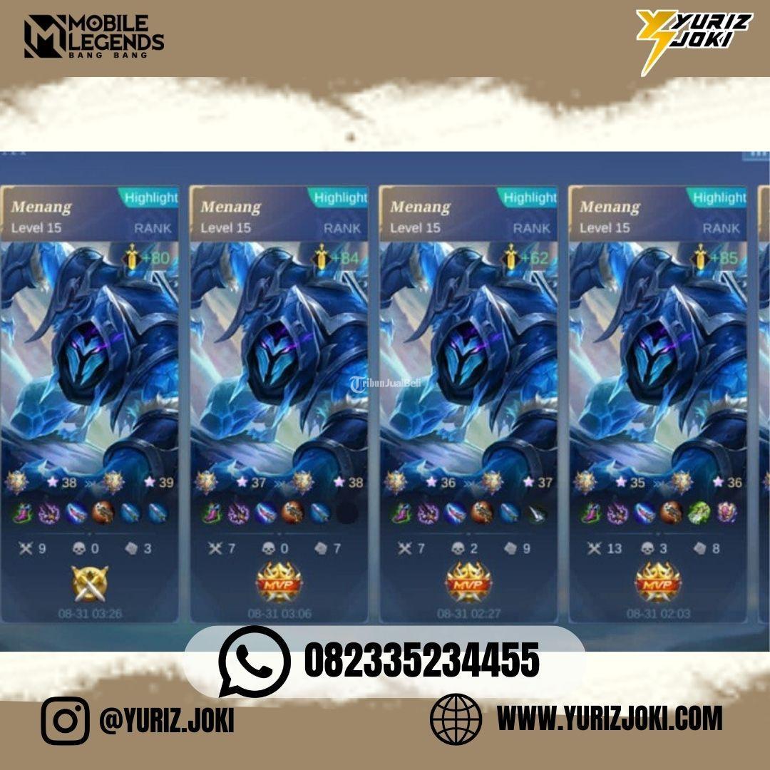 Joki Mobile Legend Rank Legend di Malang Kota - Tribun JualBeli