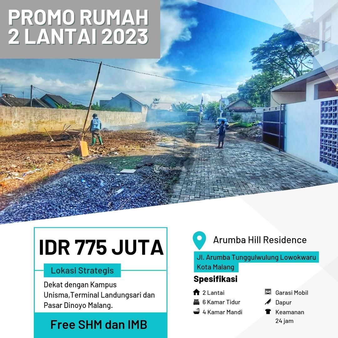 Jual Rumah 2 Lantai Baru Harga Rendah Promo 2 Unit Arumba Hill ...