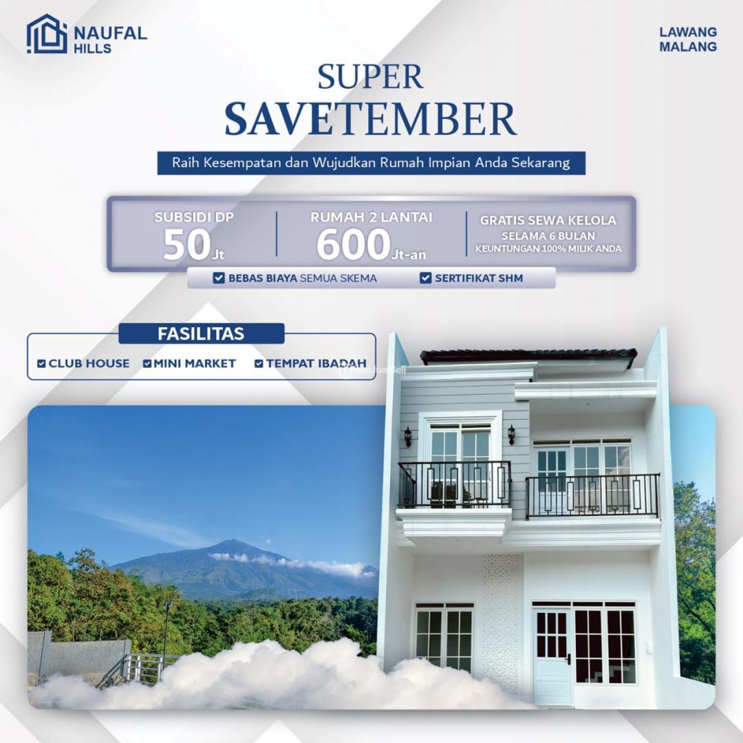 Dijual Rumah Tipe 80 3KT 2KM Fasilitas Lengkap Harga Terjangkau di Malang - Tribun JualBeli