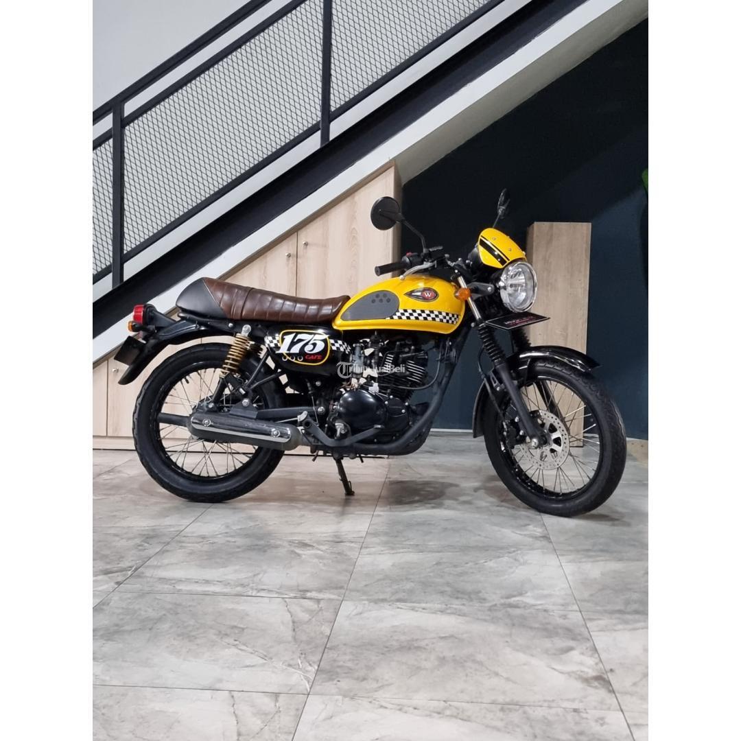 Motor Kawasaki W175 Cafe Racer 2019 Siap Pakai Banting Harga Kualitas ...
