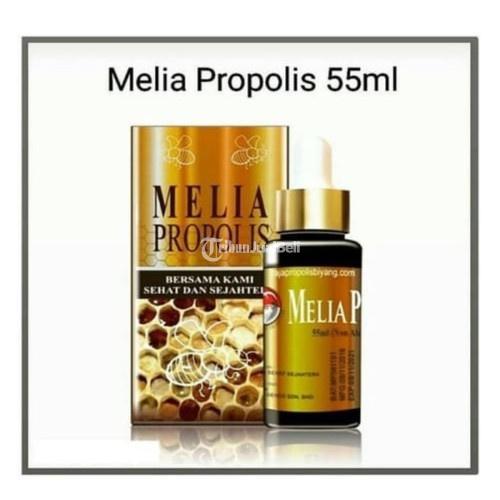 Melia Propolis Original 100 Asli 55 ML dan 6 ml Kemasan Terbaru Bpom di ...