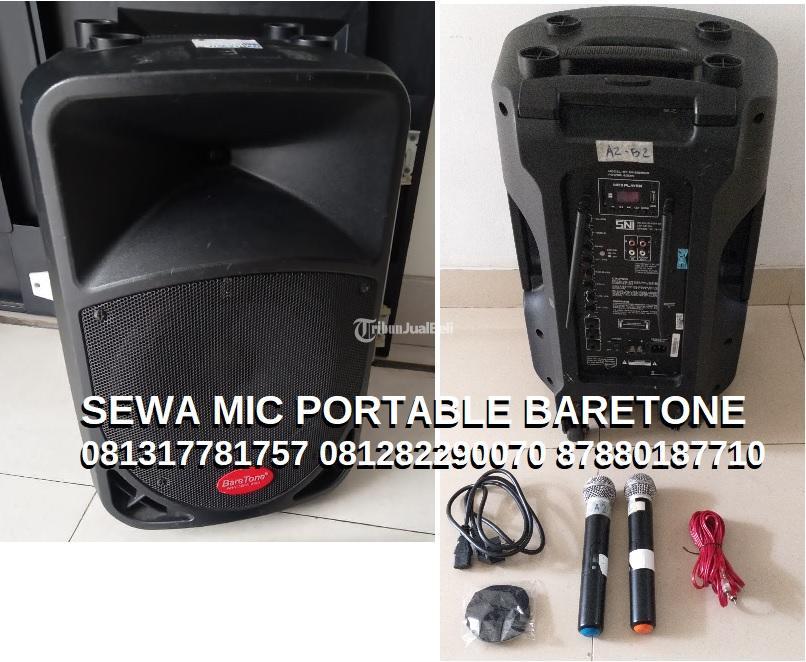 Sewa Mic Portable BareTone Tipe Sound System Speaker Portable bluetooth ...