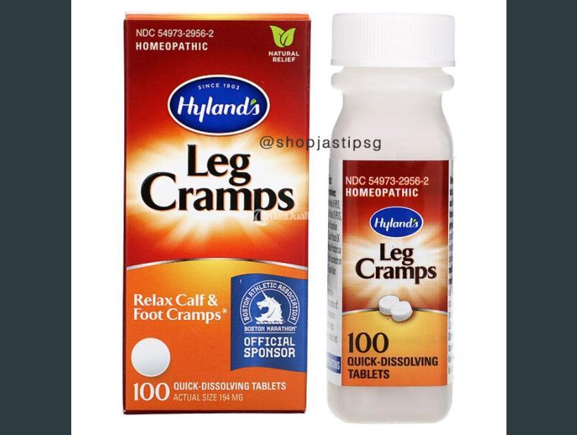 Hylands Leg Cramps 100 QuickDissolving Tablets Obat Kaki Betis Kram di ...
