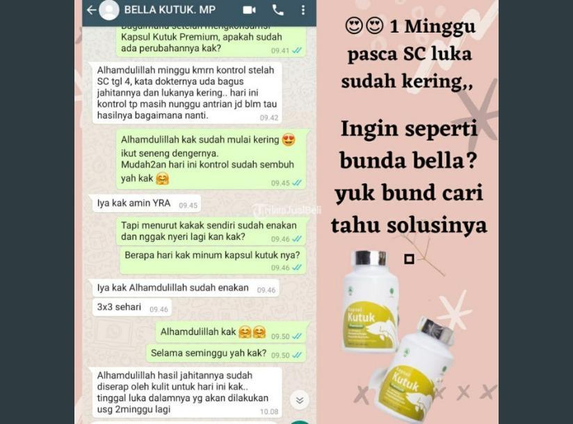 Kapsul Kutuk Premium Original Pil Ikan Gabus Obat Setelah Operasi di ...