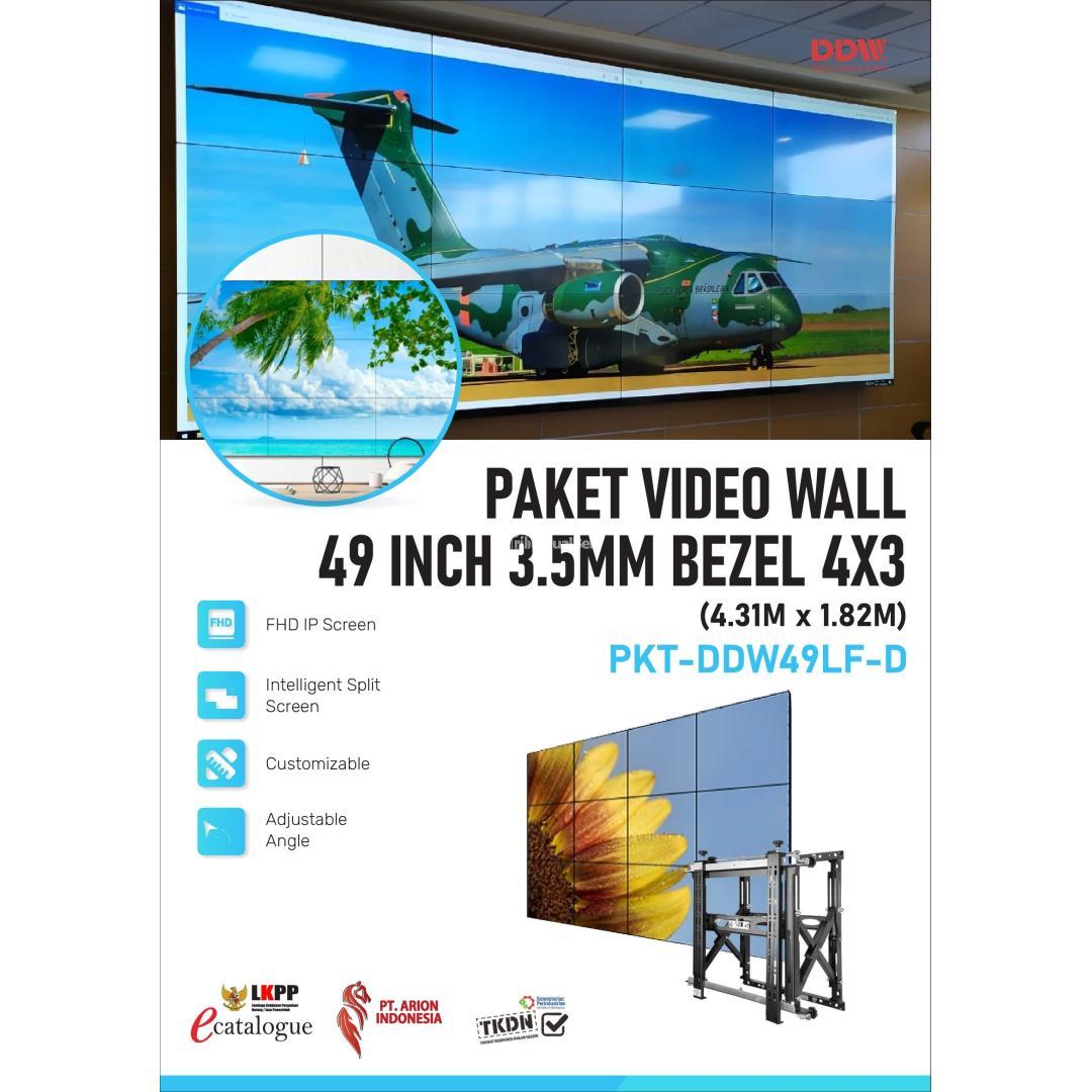 Paket Video Wall DDW 49 Inch 35mm 4x3 TKDN LKPP Kota Malang - Tribun ...