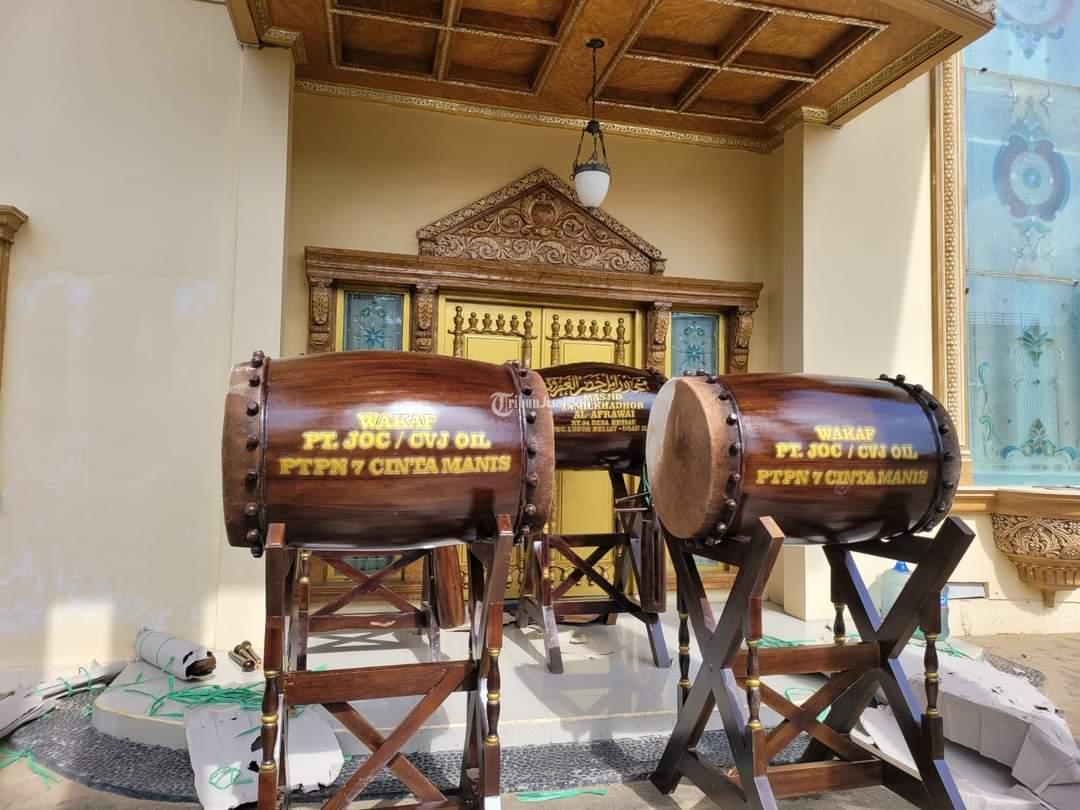 Bedug Masjid Kayu Jati Harga Terjangkau di Cirebon - Tribun JualBeli