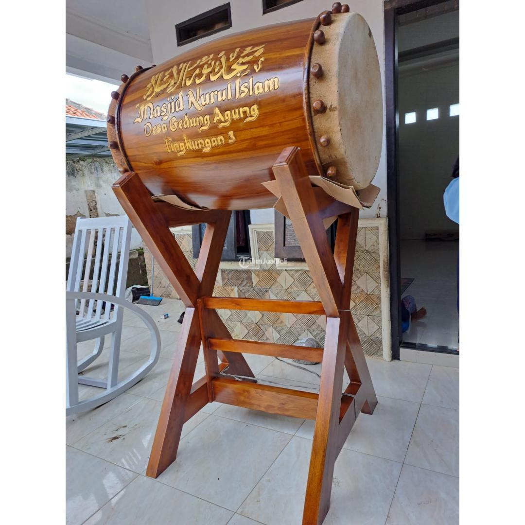 Bedug Masjid Kayu Jati Harga Terjangkau di Cirebon - Tribun JualBeli