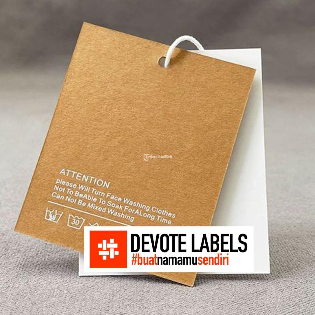 Label Kertas Hangtag Bandung Barat Devotelabels - Tribun JualBeli