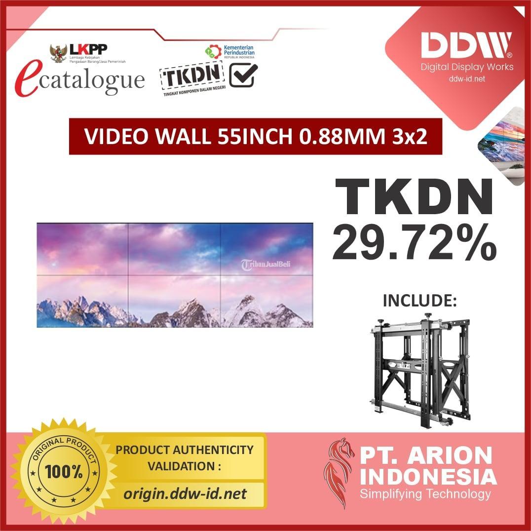 Paket Video Wall DDW 55 Inch 088mm 3x2 TKDN LKPP Kota Malang - Tribun ...
