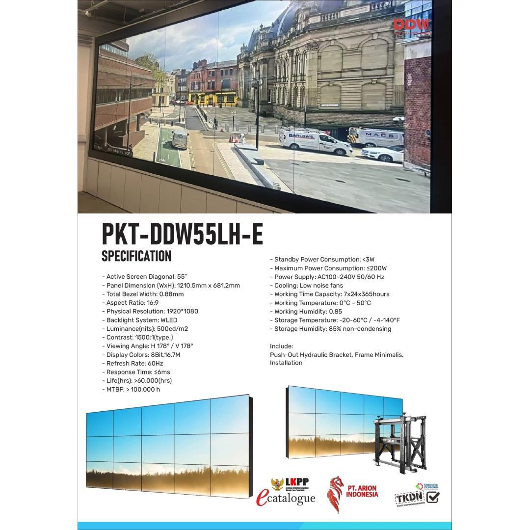 Paket Video Wall DDW 55 Inch 088mm 5x3 TKDN LKPP di Malang Kota ...