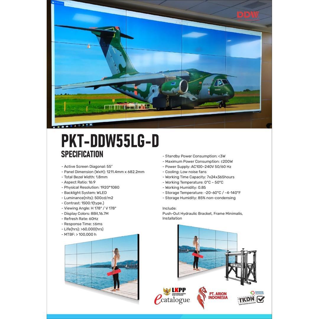Paket Video Wall DDW 55 Inch 18mm 4x3 TKDN LKPP Kota Malang - Tribun ...