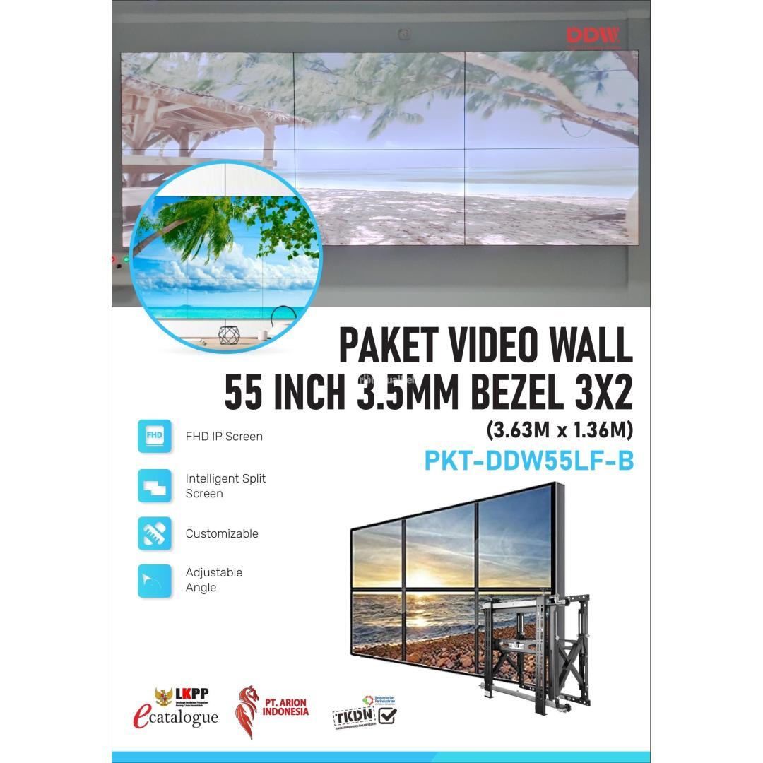 Paket Video Wall DDW 55 Inch 35mm 3x2 TKDN LKPP Kota Malang - Tribun ...