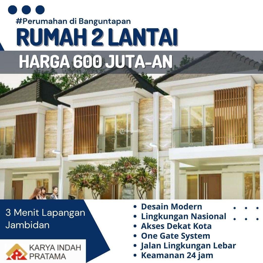 Dijual Rumah Modern 2 Lantai Tipe 60 3KT 1KM di Banguntapan Jambidan di ...