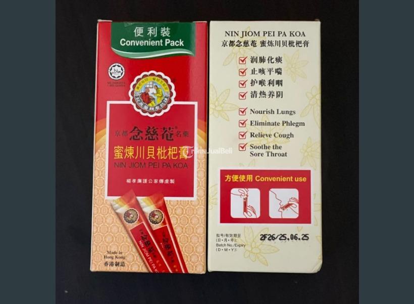 Nin Jiom Pei Pa Koa Convenient Pack 10 Sachet Obat Batuk Ibu dan Anak ...