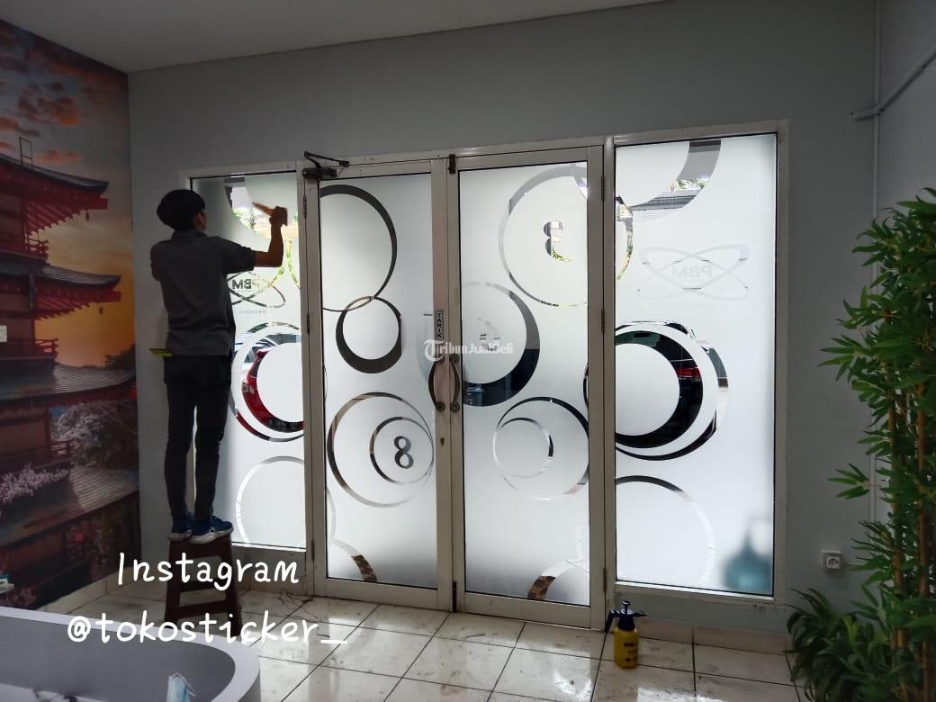 Sticker Kaca Sandblast Terbaik Harga Murah di Bogor Kota - Tribun JualBeli