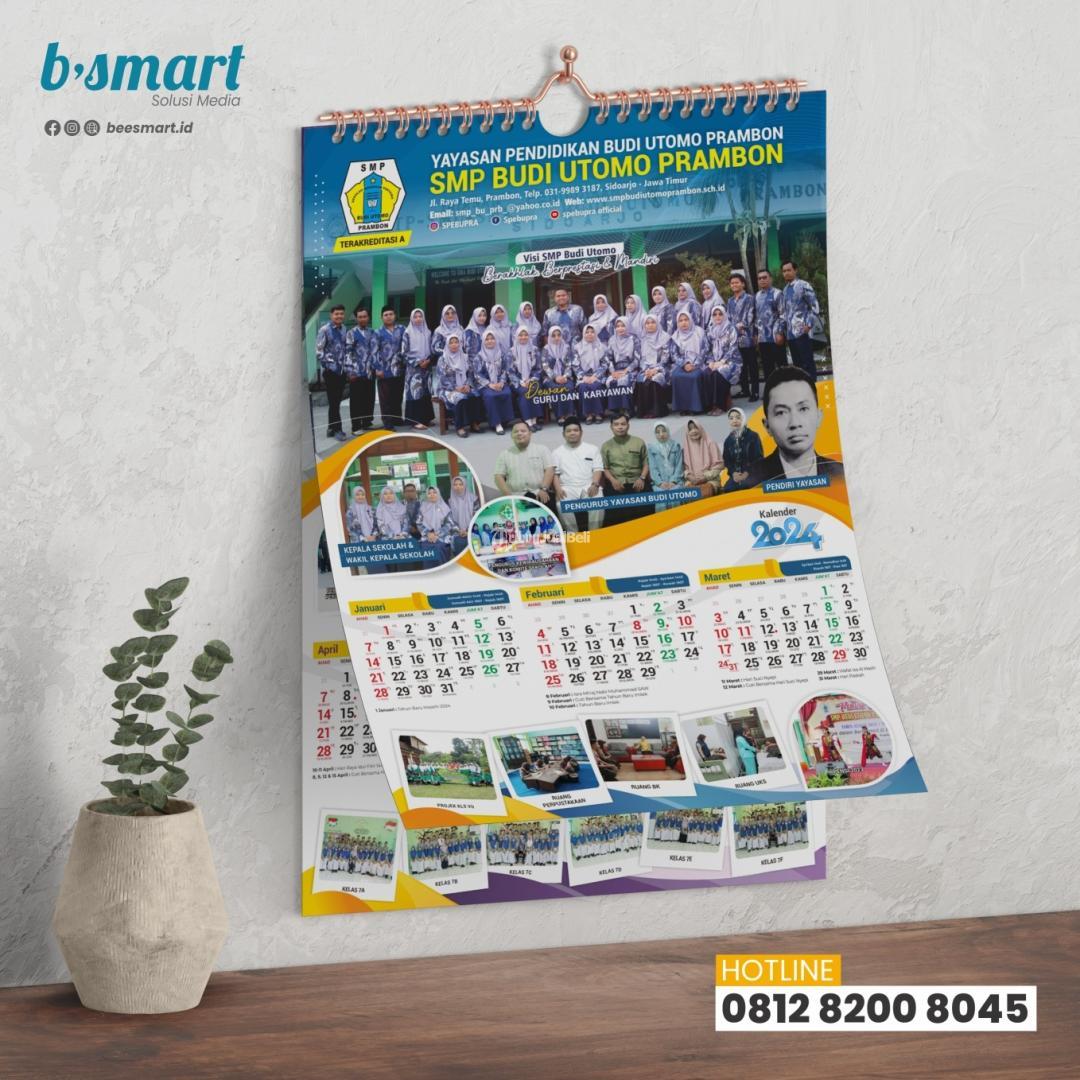 Cetak Kalender Dinding Pacitan Custom Desain di Sidoarjo - Tribun JualBeli