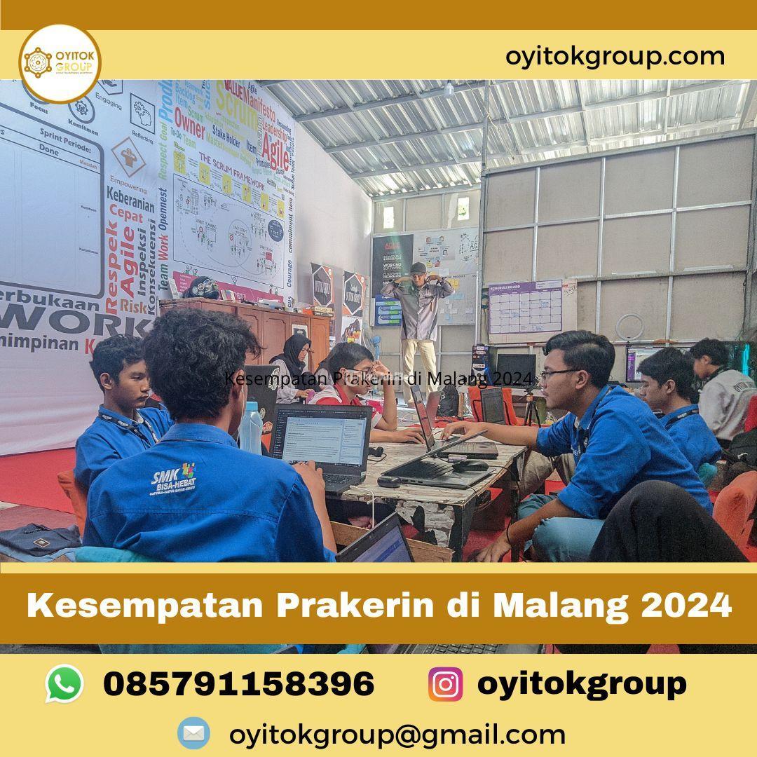 Oyitok Group Kesempatan Prakerin 2024 di Malang - Tribun JualBeli