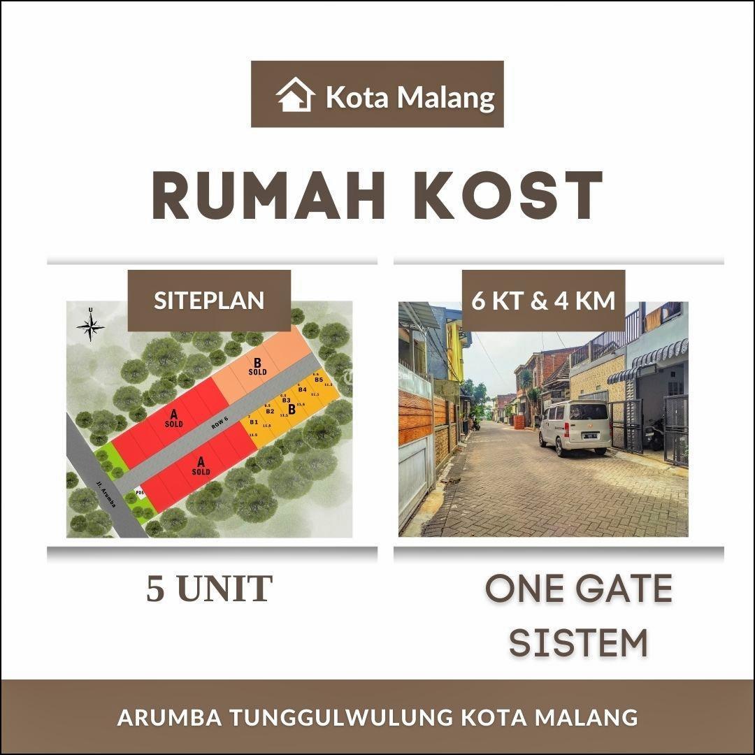 Rumah kost di kota Malang Ready Sertifikat - Tribun JualBeli