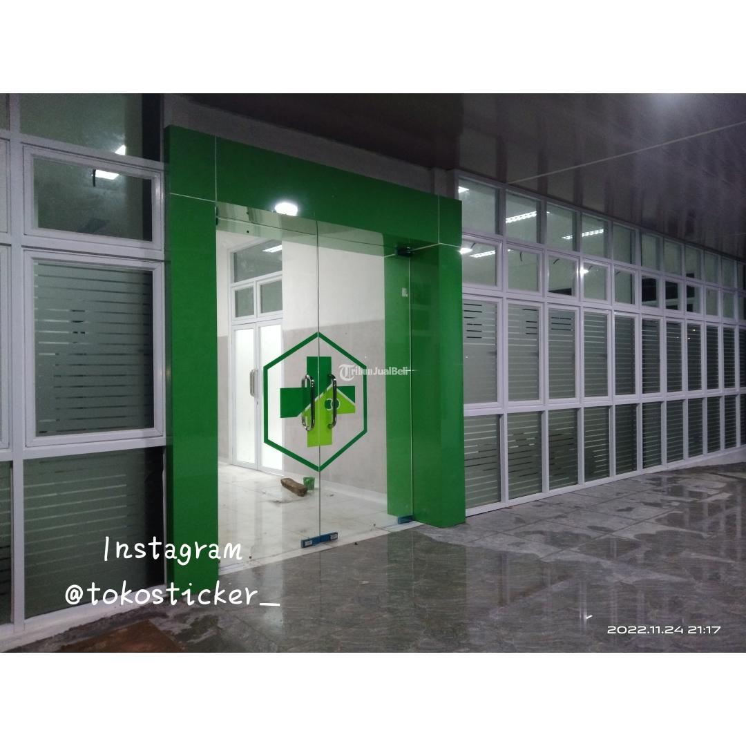 Sticker Kaca Untuk Rumah Sakit Apotik Puskesmas Klinik di Banyumas ...