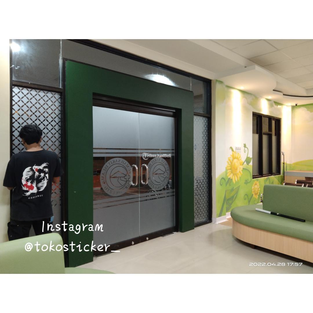 Sticker Kaca Untuk Rumah Sakit Apotik Puskesmas Klinik di Banyumas ...