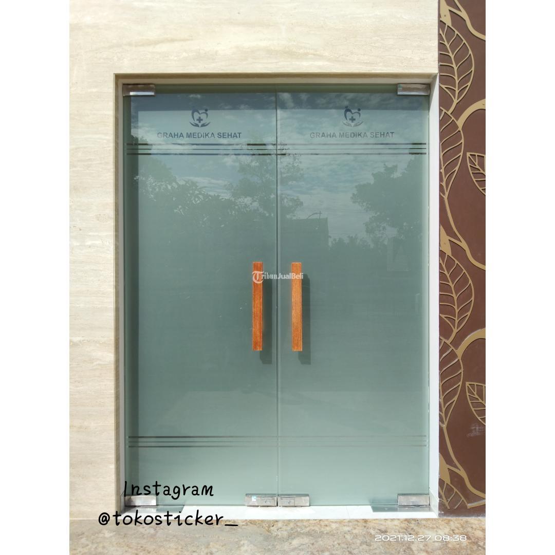 Sticker Kaca Untuk Rumah Sakit Apotik Puskesmas Klinik di Banyumas ...