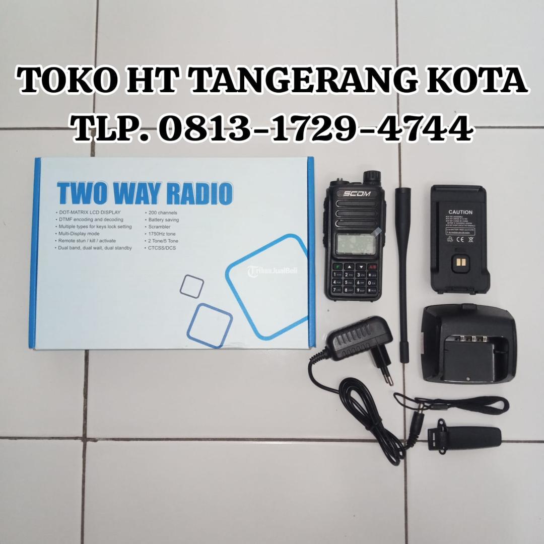 HT SCOM FC10 Pro Dual Frekuensi Power 10W di Tangerang Kota - Tribun JualBeli