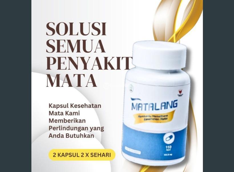 Matalang Asli 100 Original Obat Herbal Mata Minus Rabun 110 Kapsul di ...