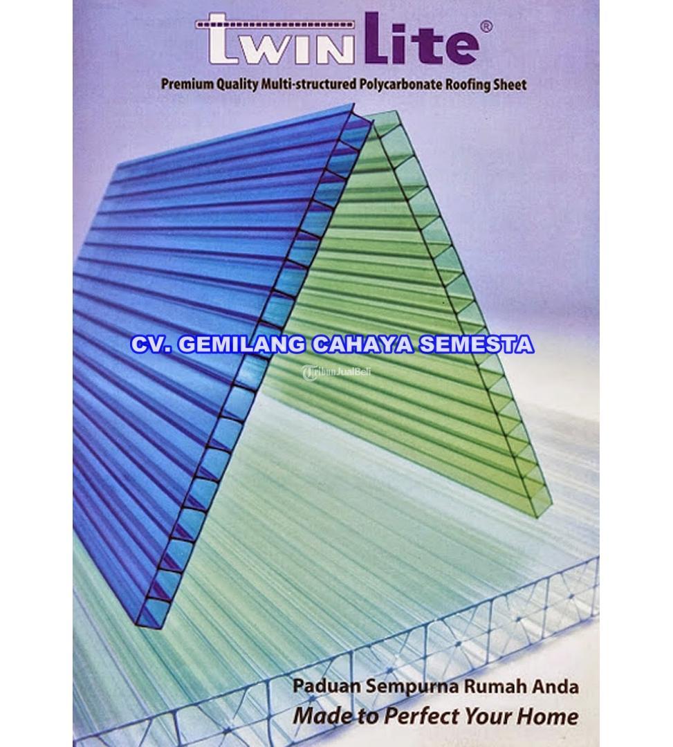 Atap Polycarbonate Twin Wall Twinlite 5 mm di Sidoarjo - Tribun JualBeli