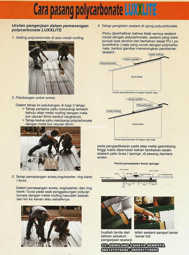 Luxxlite Atap Transparan Polycarbonate Corrugated di Sidoarjo - Tribun ...