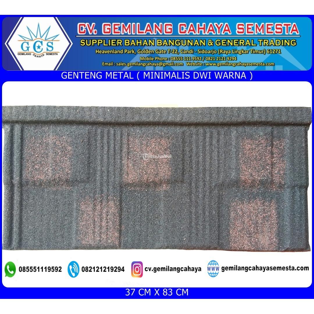 Genteng Minimalis Dwi Warna Stone Berpasir - Tribun JualBeli