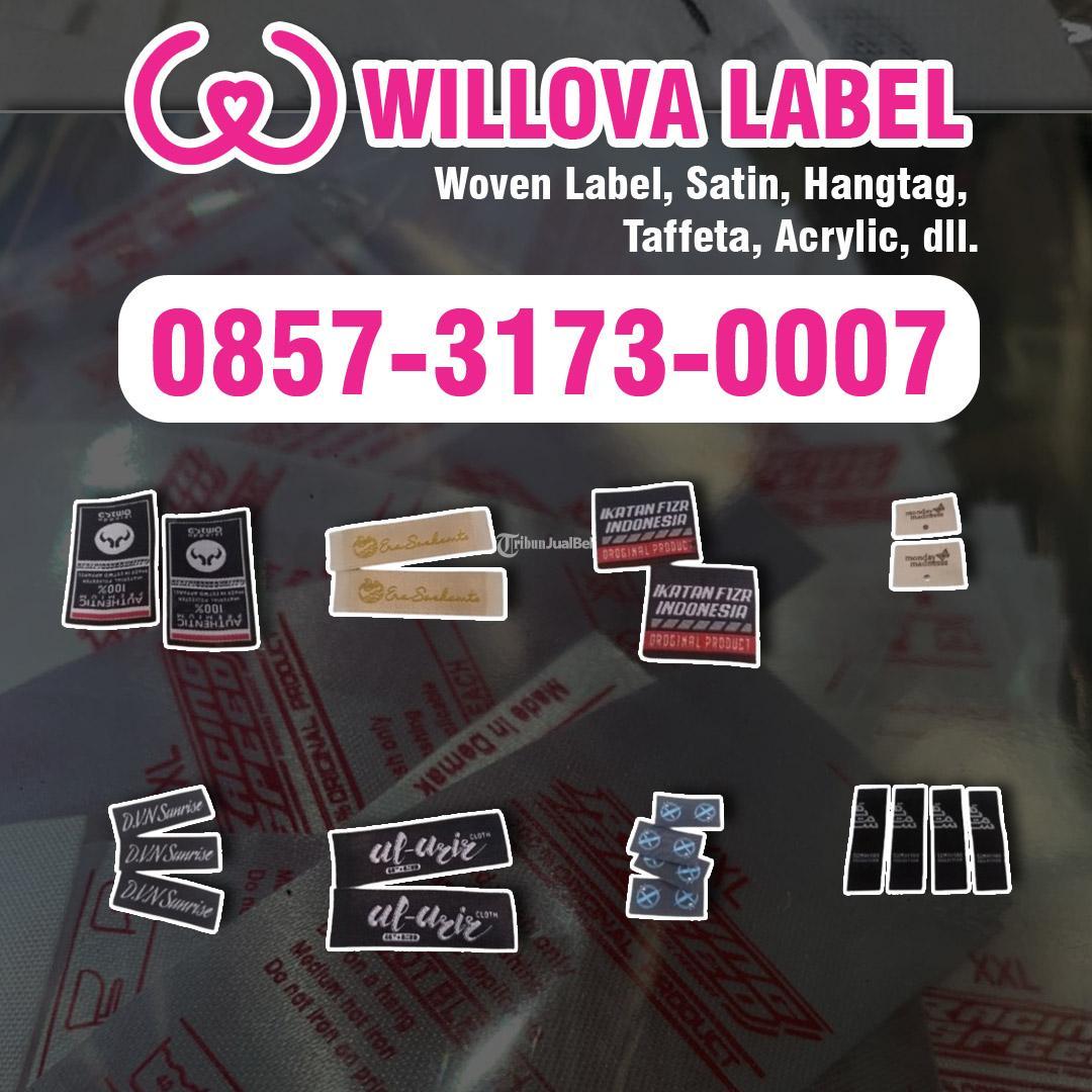 Cetak Label Free Desain Untuk Pakaian di Nganjuk - Tribun JualBeli