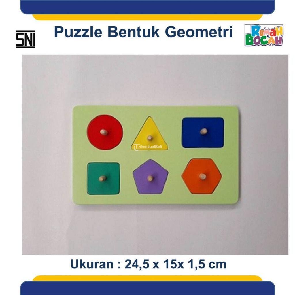 Mainan Balok Susun Kayu Puzzle ABC di Yogyakarta - Tribun JualBeli