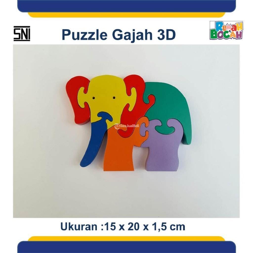 Mainan Kayu Anak Puzzle Telapak di Yogyakarta - Tribun JualBeli
