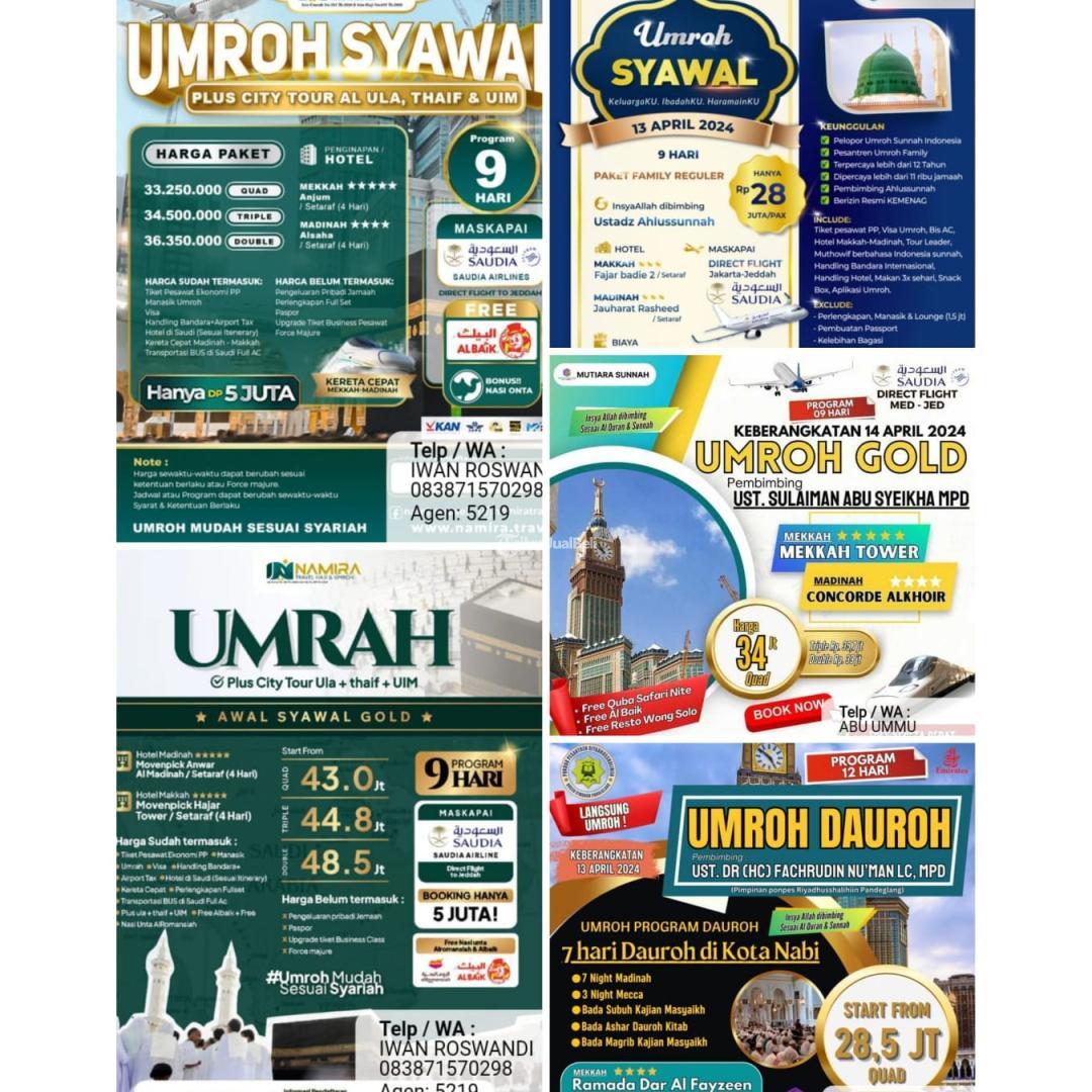 Umroh Full Ramadhan 2024 Aman Nyaman Sesuai Sunnah di Bogor - Tribun JualBeli