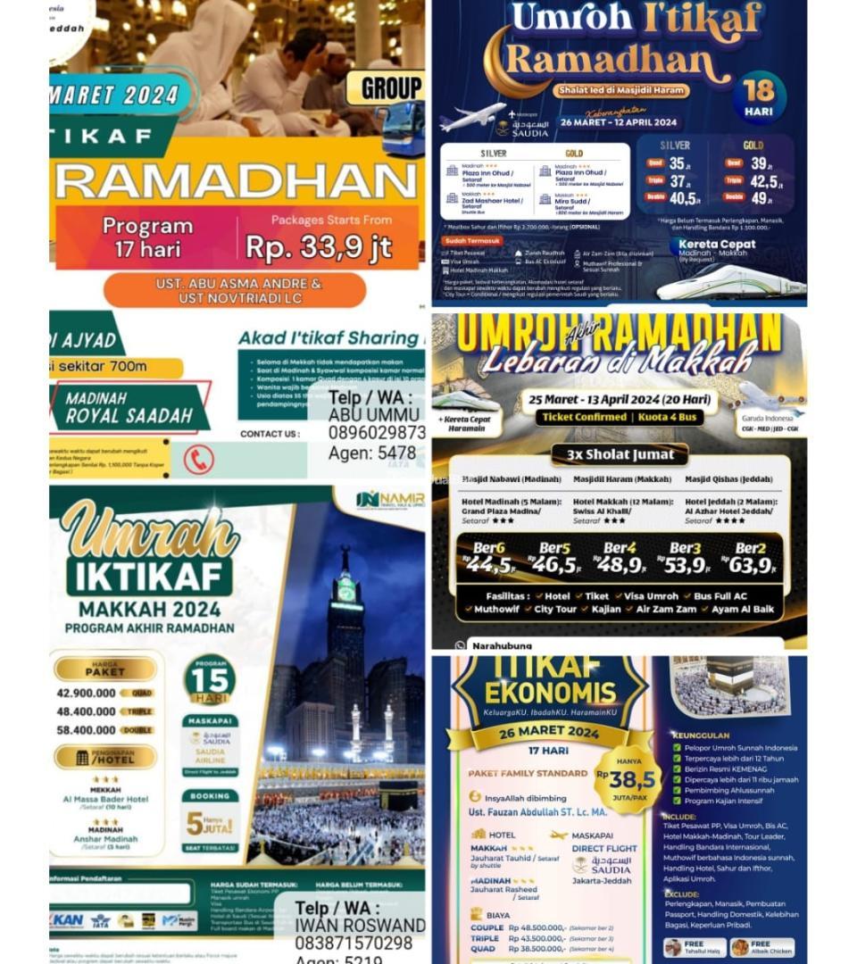 Umroh Full Ramadhan 2024 Aman Nyaman Sesuai Sunnah di Bogor - Tribun JualBeli